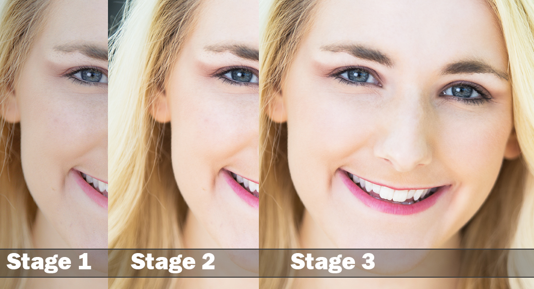 The 3 Different Stages of Editing and Retouching for Headshots | Chris ...